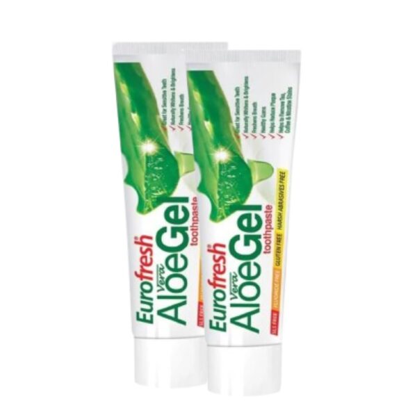 Set 2/1 Eurofresh Toothpaste Aloe Gel Aloe Vera,112gr