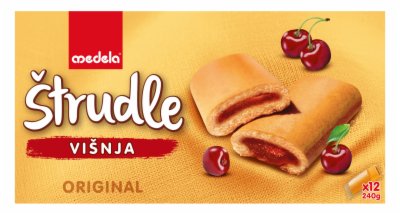 ŠTRUDLE VIŠNJA MEDELA 240G
