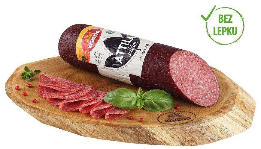 Krasno-Attila, fermentisana, polusuva kobasica cca650g