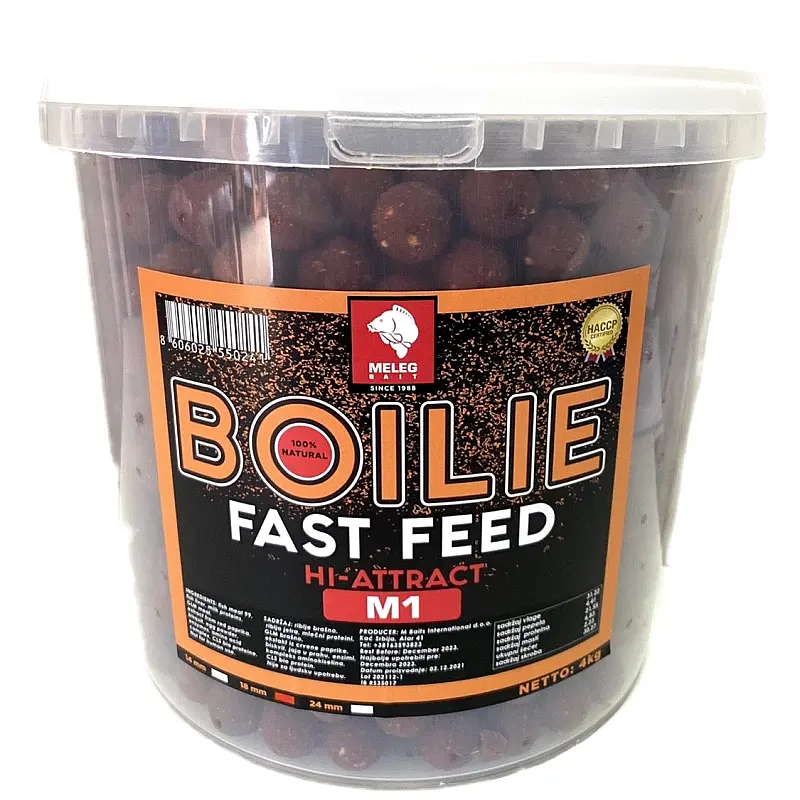 Meleg Bait FAST FEED BOILI 3.8kg M1