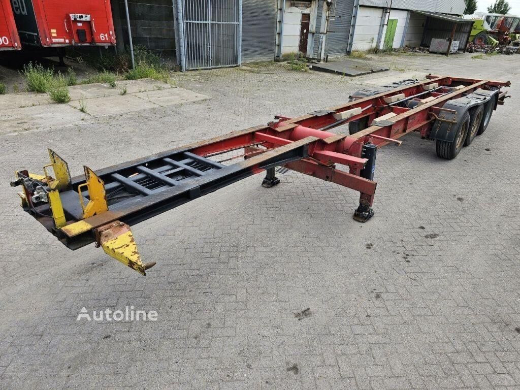 Pacton BPW Pacton Container Chassis - BPW axles - Air suspension - Drum poluprikolica za prevoz kontejnera
