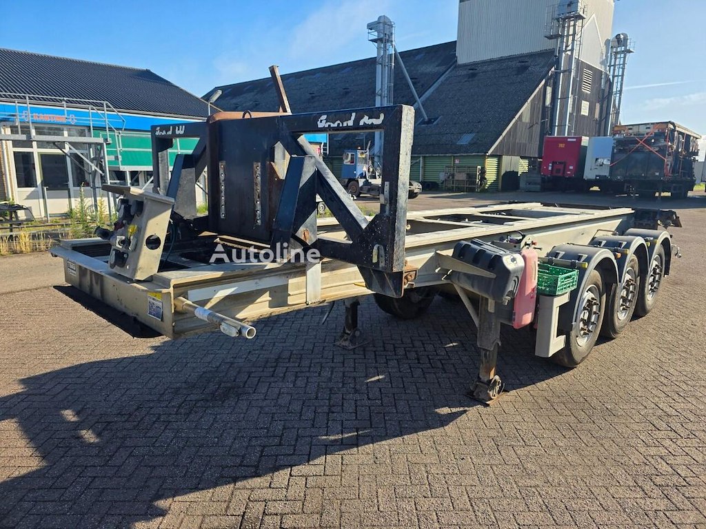 Granalu Jost - Disc Granalu 3-axle container chassis - Jost Mercedes axl poluprikolica za prevoz kontejnera