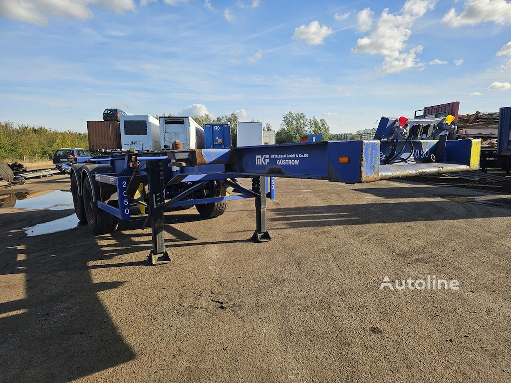 MKF METALLBAU CS 20 / STEEL SUSPENSION/ BPW DRUM. poluprikolica za prevoz kontejnera