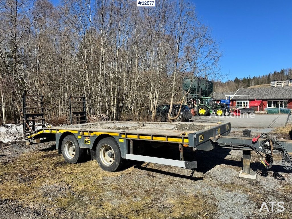 NC Engineering nc_maskinhenger Maskinkjerre m/ Manuelle kjørebruer prikolica autotransportera