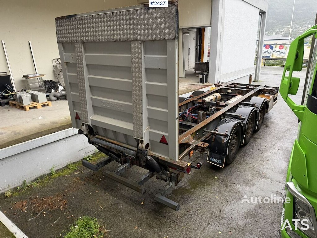 Närko NARKO NCK containerkjerre 3 akslet prikolica za kontejnere