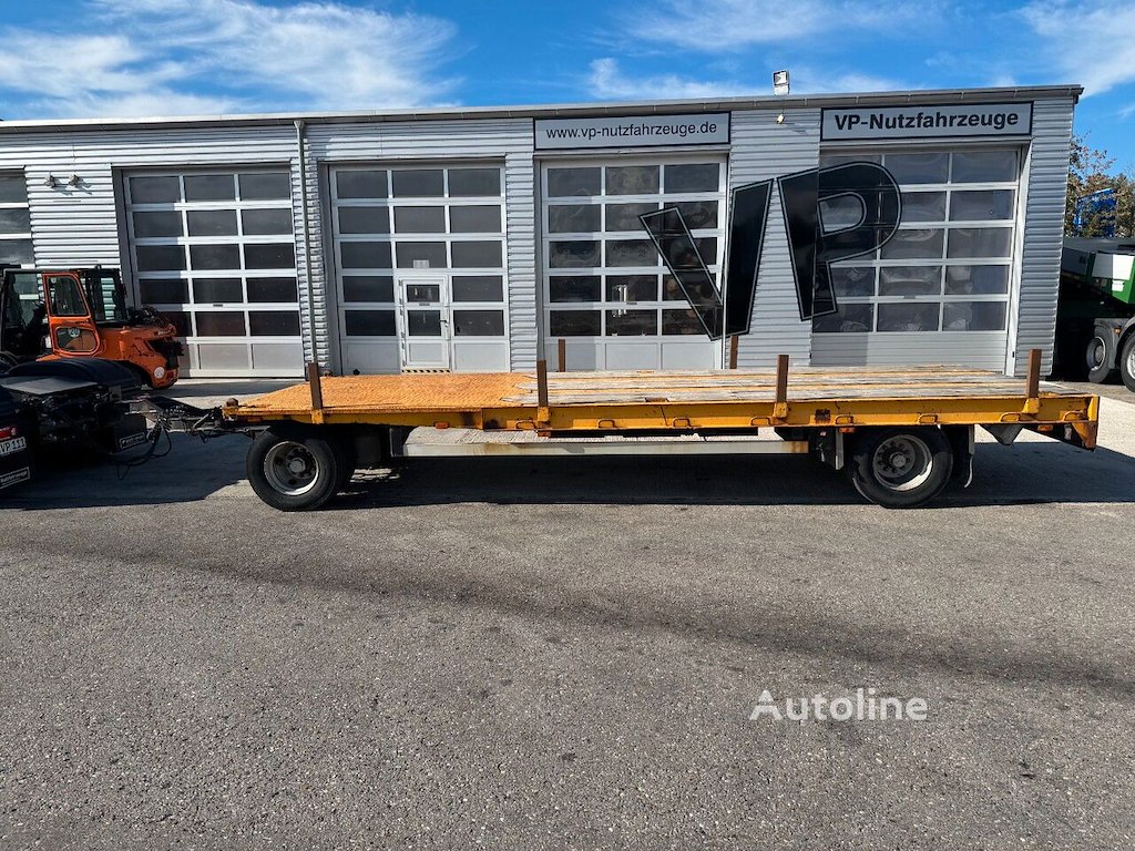 Nova Goldhofer TP-L2 15/80 Tiefladeanhänger prikolica sa niskom platformom