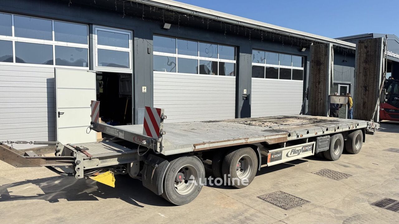 Fliegl VTS 400 – TANDEM TRAILER prikolica sa niskom platformom