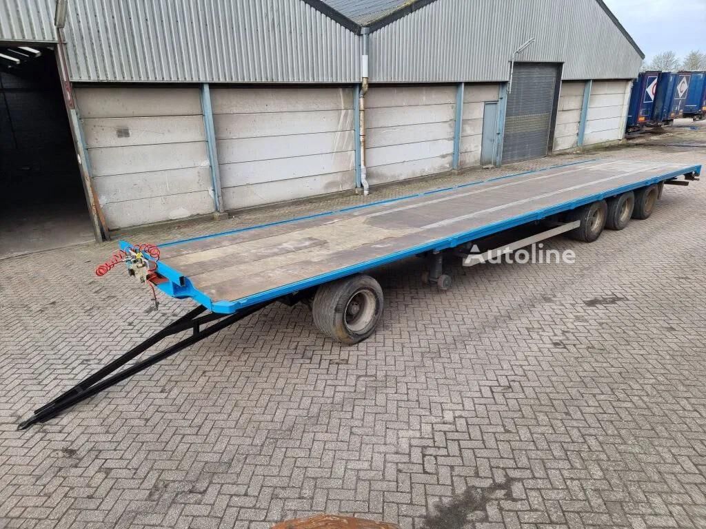 Van Hool 13.60 M LONG 1M HIGH - SUPER SINGLE TIRES - DRUM BRAKES prikolica platforma