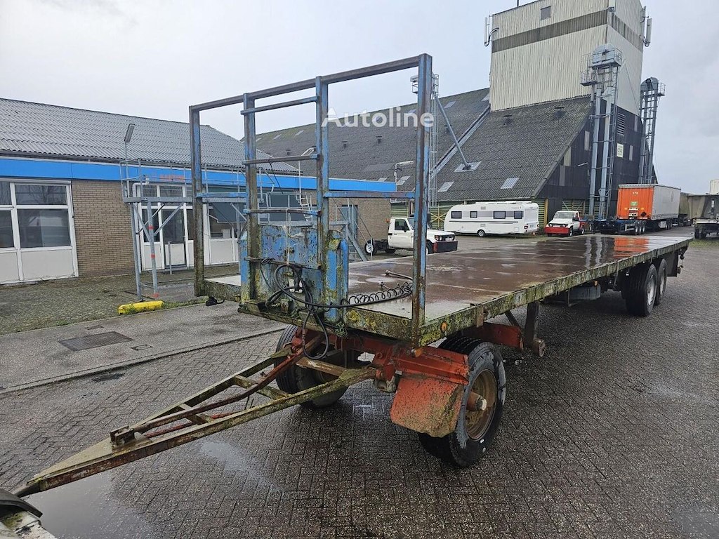 Houtnate V40039040 3-axle trailer - Leaf spring suspension - Dr prikolica platforma