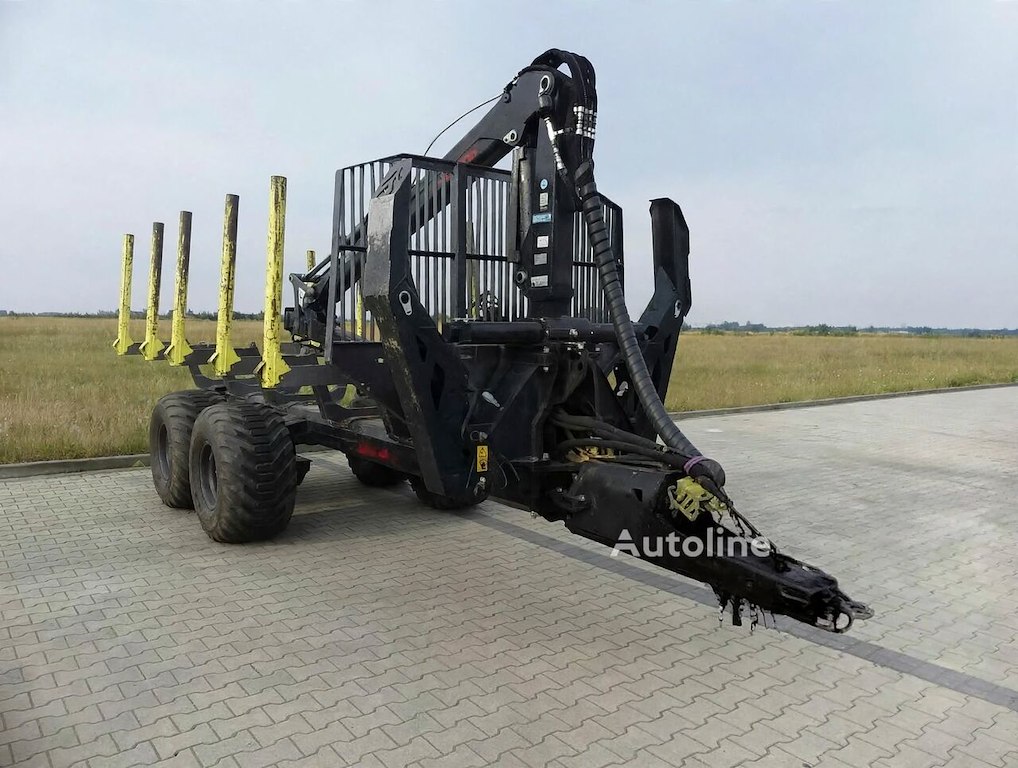 Palms 11UX 2axel, 2025year, like fabric new, Crane 4.71, šumarska prikolica