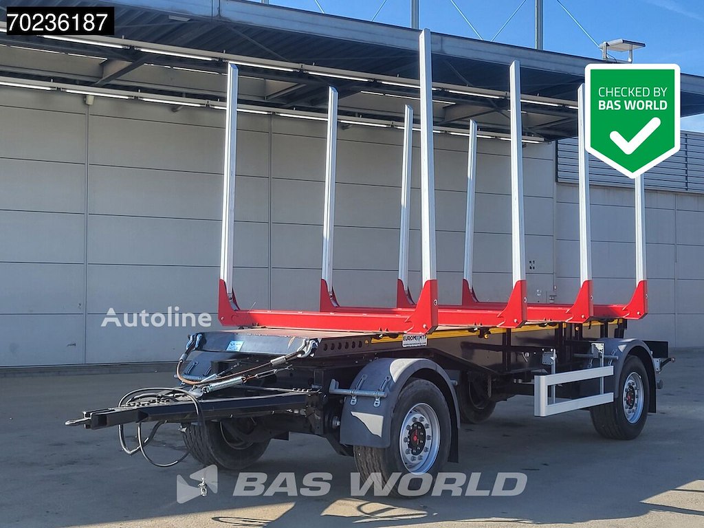 Nova Euromix 2A-CAT UNUSED Wood Holztransport šumarska prikolica