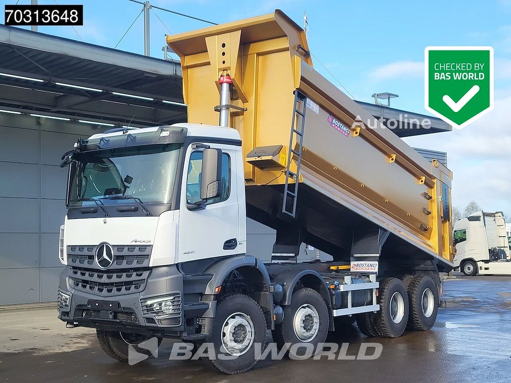 Novi Mercedes-Benz Arocs 4851 8X4 NEW German Registration! 26m3 Tipper Full Steel B kiper