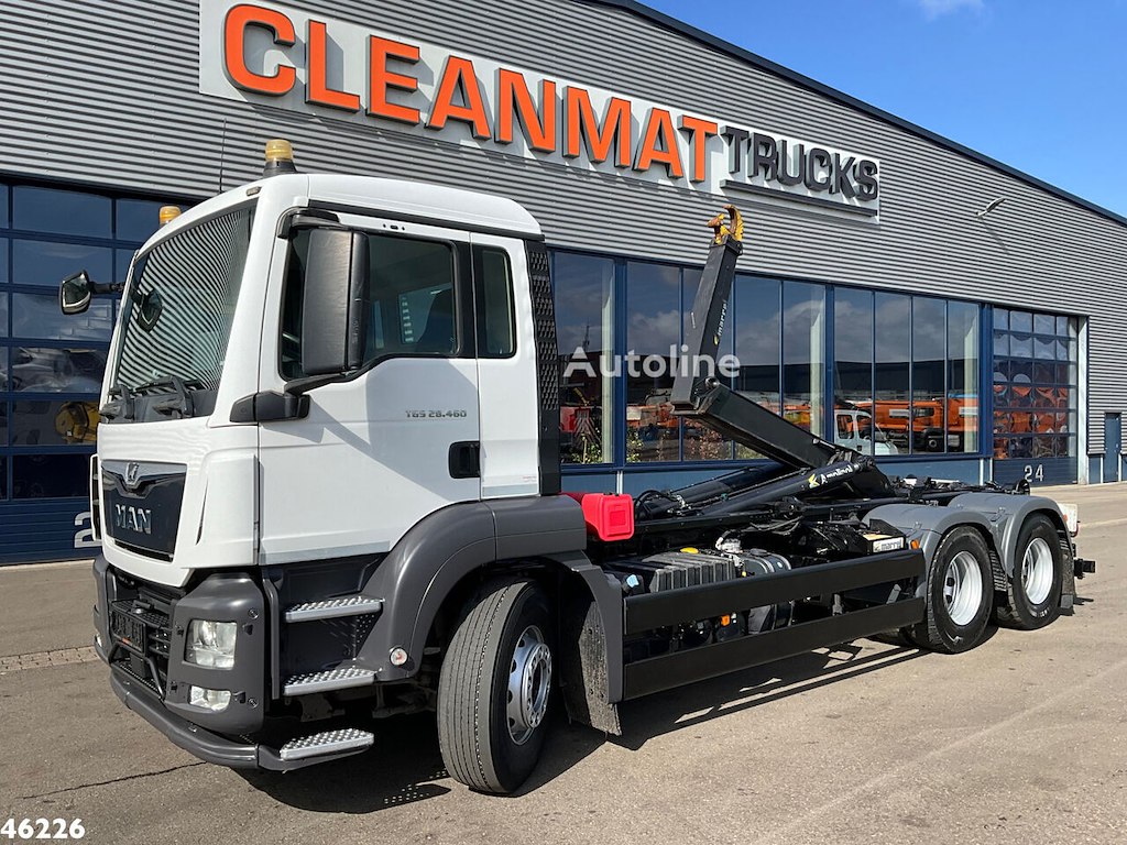 MAN TGS 28.460 Euro 6 Marrel 20 Ton haakarmsysteem kamion rol kiper