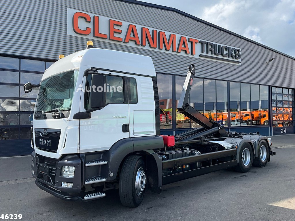 MAN TGS 28.460 Euro 6 Marrel 20 Ton haakarmsysteem kamion rol kiper