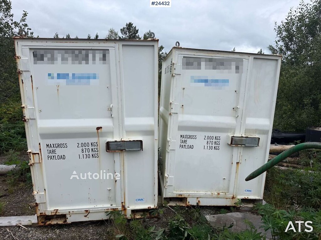 Sprengstoff containere poseban kontejner