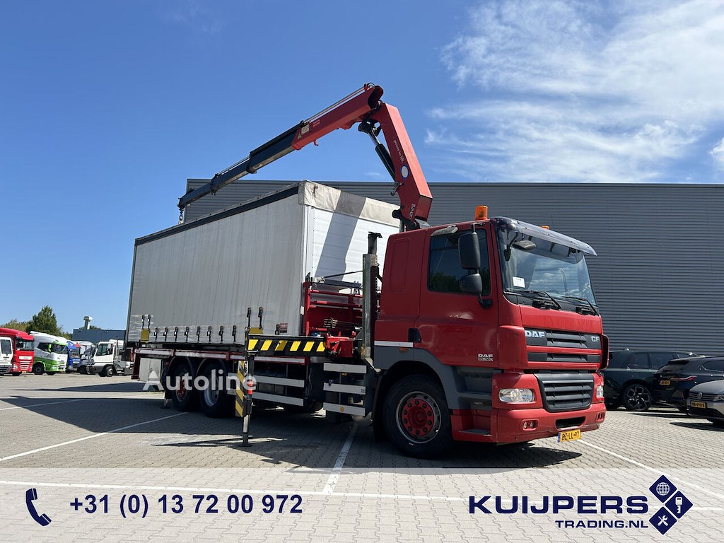 DAF CF 85 360 Euro 5 / 233 dkm / Curtainside Box kamion sa klizna zavesa cerada