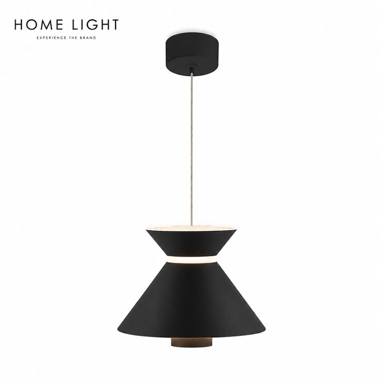 SOLEA 175 VISILICA 12W 3000K CRNA HOME LIGHT