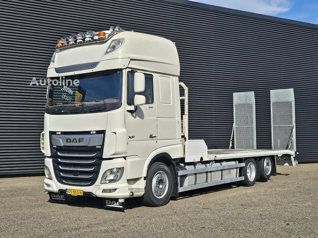 DAF XF 530 6x2 / OPRIJ - MACHINE TRANSPORT šlep auto