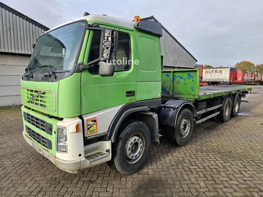 Volvo FM 12.480 Volvo FM 12.480 8x4 2005 – 480 HP – Hydraulics – Flatb kamion platforma