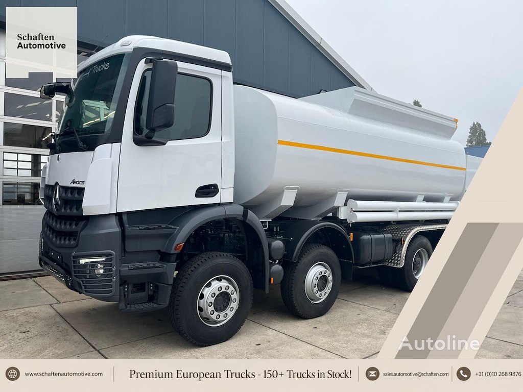 Nova Mercedes-Benz Arocs 4140 8x4 | Fuel Tank | Stock autocisterna za gorivo