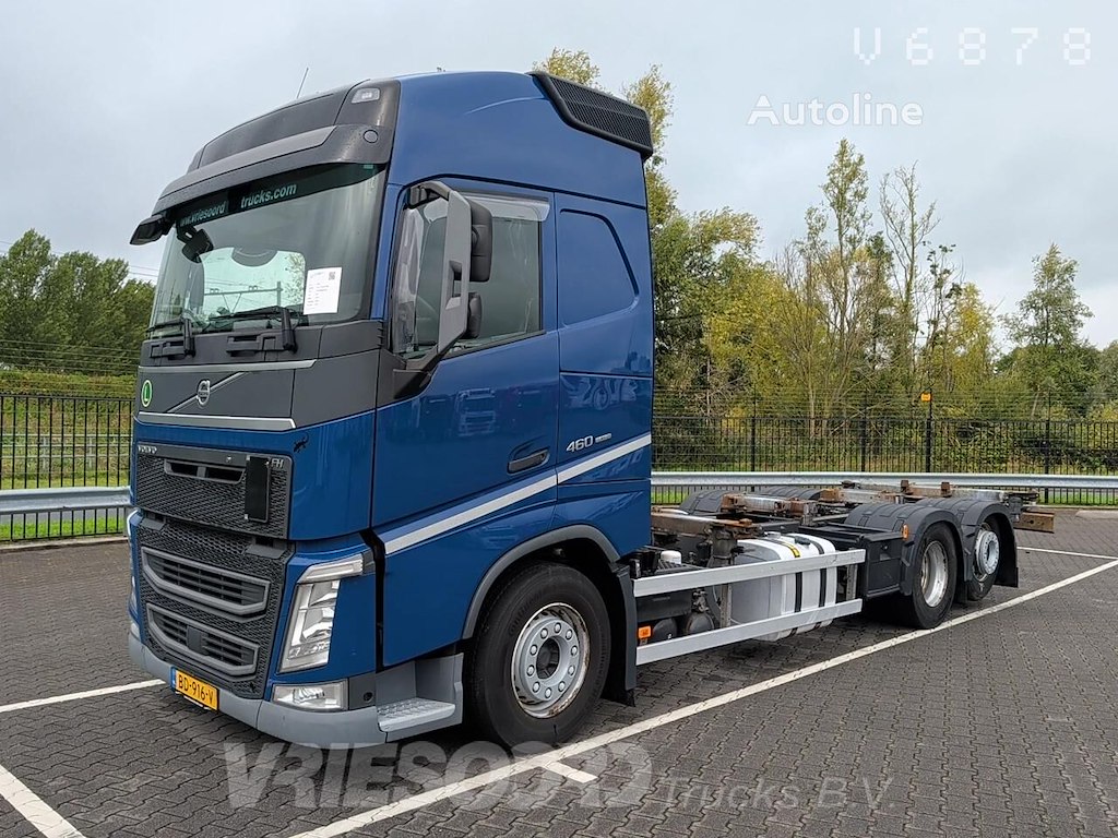 Volvo FH 460 6x2 BDF-Systeem Snelheidsbegrenzer vozilo za prevoz kontejnera