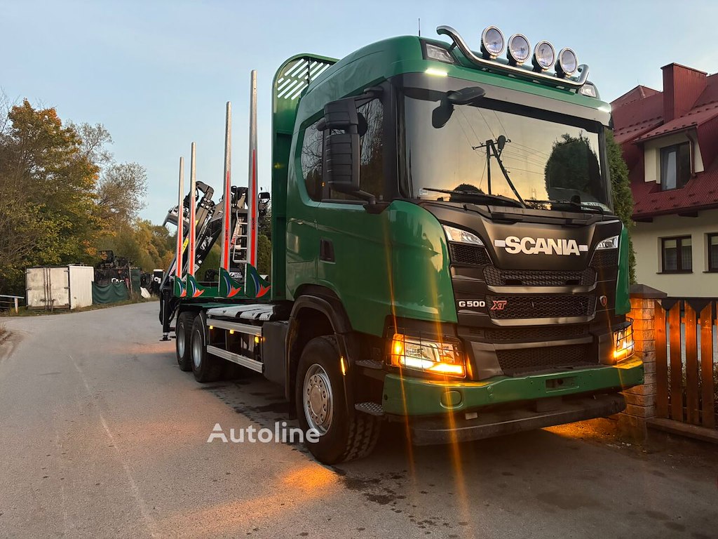 Scania XT500 6x4 Penz 150Z Epsilon Loglift kamion za prevoz drva