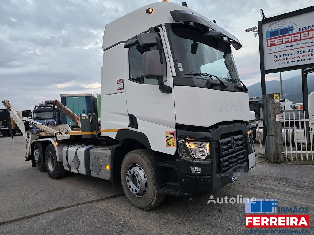 Renault C480 6x2 multibene 2016 kamion autopodizač kontejnera