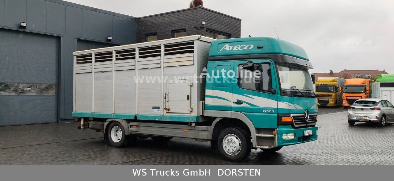 Mercedes-Benz Atego 1223 1 Stock Hohe Gitter Viehtransporter kamion za prevoz stoke