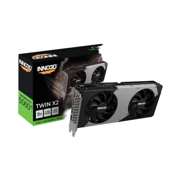 Grafička kartica INNO3D GeForce RTX 5060 Ti 16GB GDDR7 128bit Twin X2