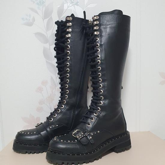 Duboke Kožne Čizme Shoebox