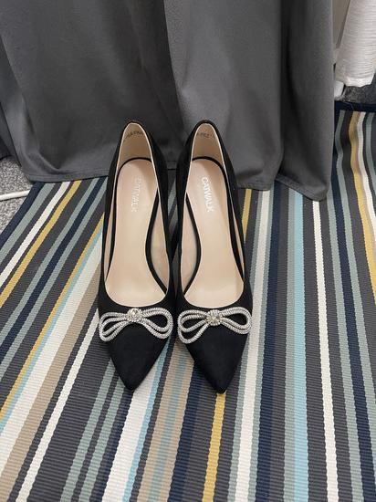 Nove Catwalk crne elegantne salonke sa masnom SNIZ
