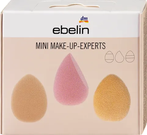 ebelin
Set mini sunđera za šminkanje Mini Make-up Experts, 1 Set