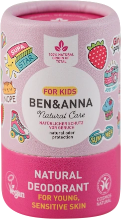 BEN&ANNA
Natural care dezodorans u stiku za devojčice, 25 g