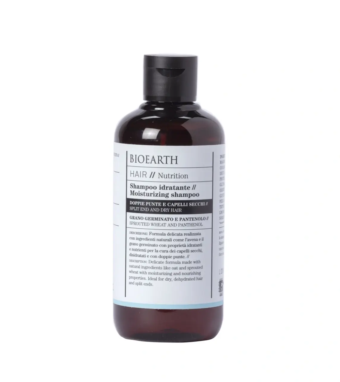 Hidratantni šampon za suvu kosu i ispucale krajeve 250 ml - BIOEARTH Hair