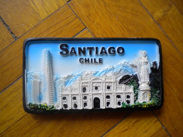 SANTJAGO ČILE, Santiago Chile, magnet za frizider