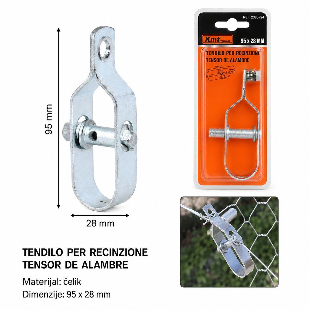 KMT Metalni izvlakač žice 95 × 28 mm (SKU: 2385724, EAN: ) Opis: -