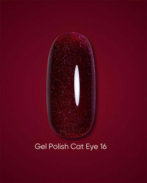 DARK GEL LAK Cat Eye #16, 6 ml