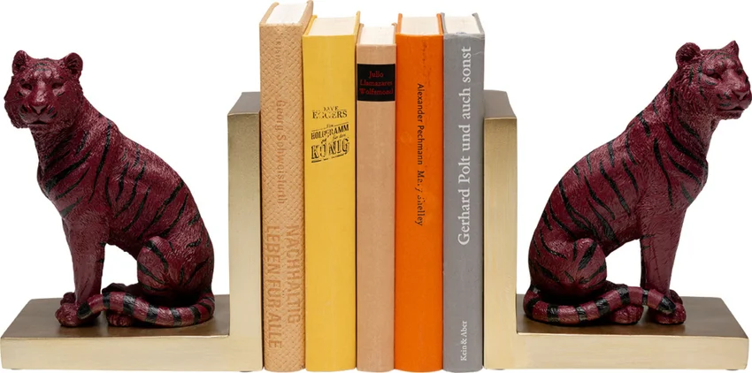 Držači za knjige Tiger Red (2/Set)