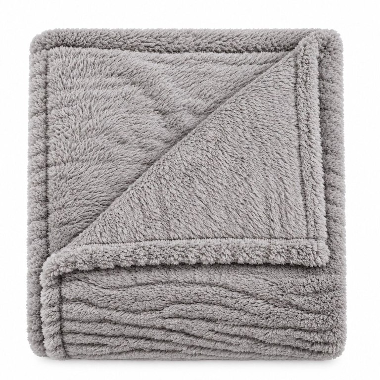Dekordom Ćebe sherpa 150x200 - greyID: EK000901394
