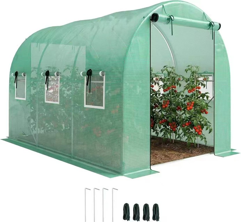 BOLZZ BAŠTENSKI PLASTENIK 3X2X2m GARDEN BOLPLAGAR02ID: EK000900294