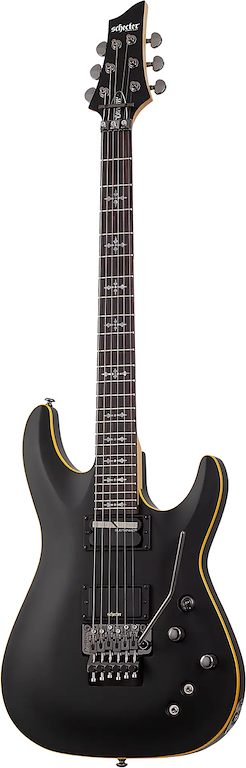 Schecter Demon-6 FR S Aged Black Satin električna gitara