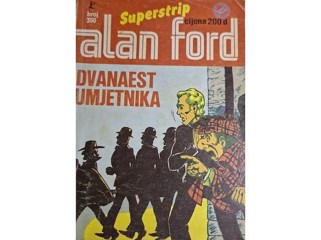 Alan Ford br. 350- Dvanaest umjetnika