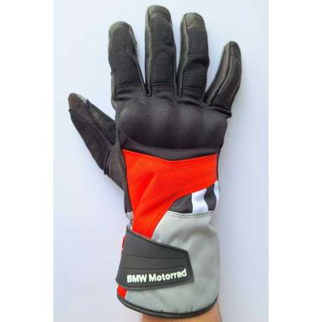 BMW RUKAVICE GORE-TEX CRNO CRVENE