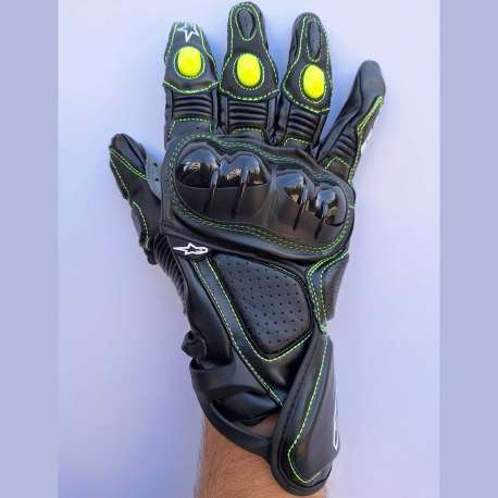 MOTO RUKAVICE ALPINESTARS S1 CRNO - ZUTE