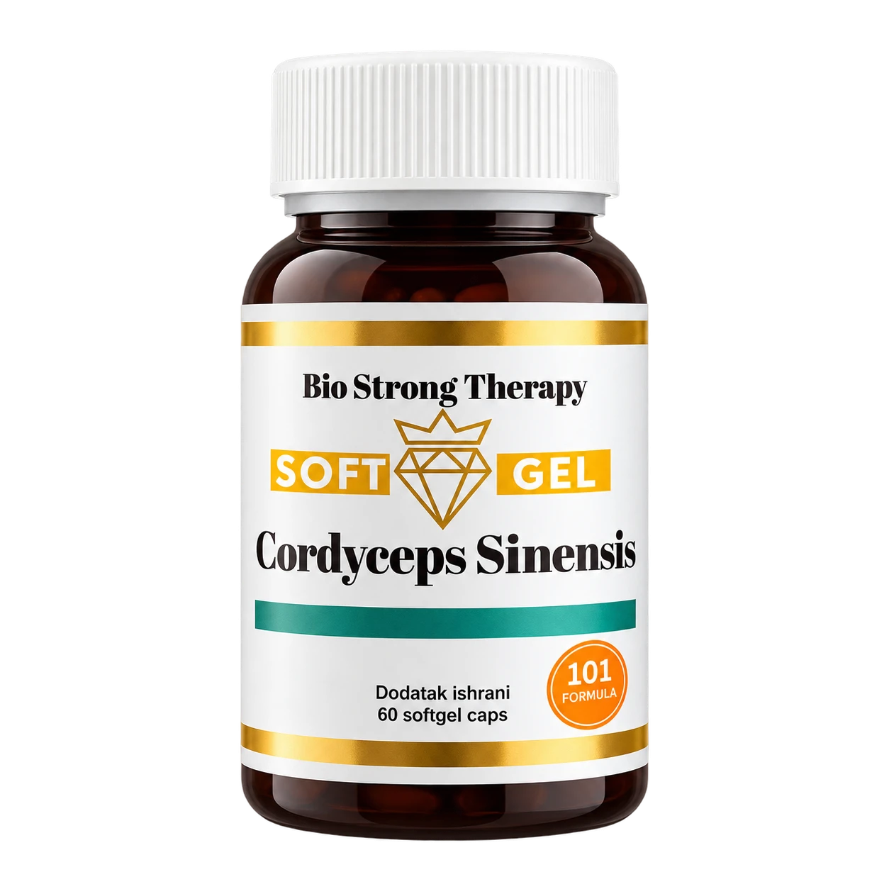Cordyceps Sinensis za Energiju, Vitalnost, Izdržljivost i Imunitet 60 Kapsula