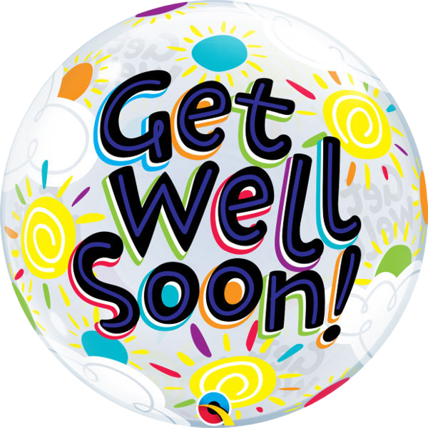22" Bubble get well soon