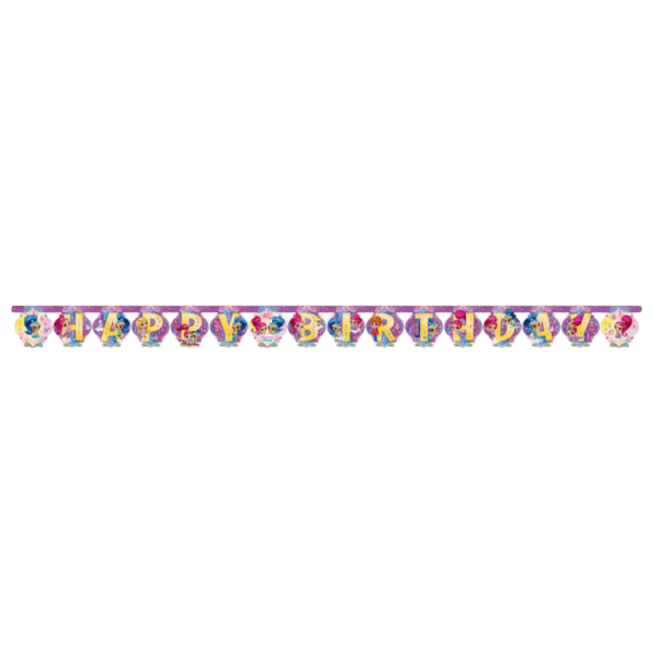Banner shimmer & shine