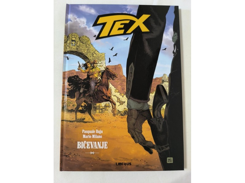 TEX Album broj 10 Libellus - Bicevanje - GLANCER -