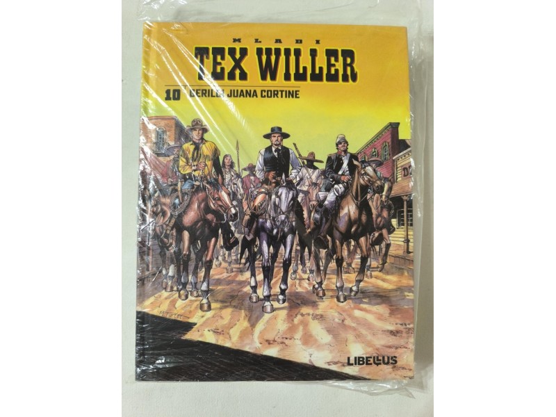 Mladi Tex Willer broj 10 Libellus - NOV -