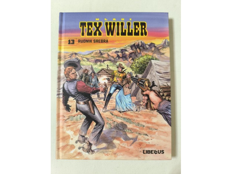 Mladi Tex Willer broj 13 Libellus - NOV -